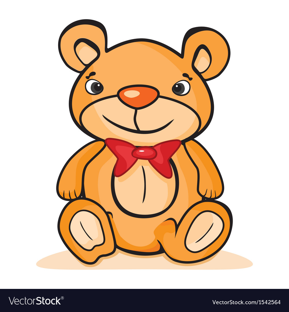 Teddy bear Royalty Free Vector Image - VectorStock
