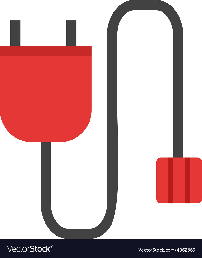 Power cable Royalty Free Vector Image - VectorStock