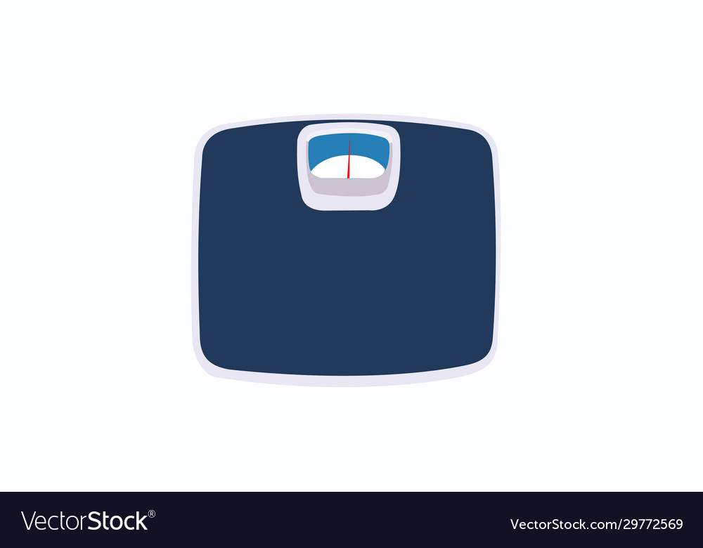 Weighing scale Royalty Free Vector Image - VectorStock