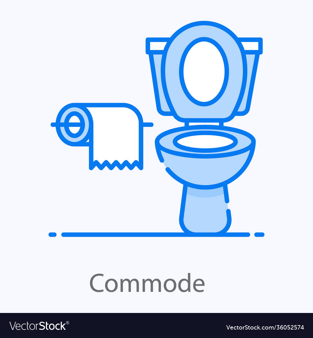 Commode Royalty Free Vector Image - VectorStock
