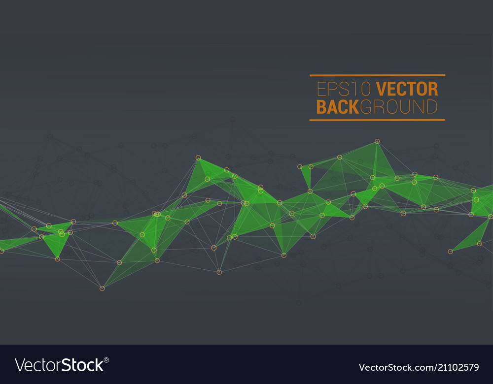 Triangle Mosaic Background Design Royalty Free Vector Image