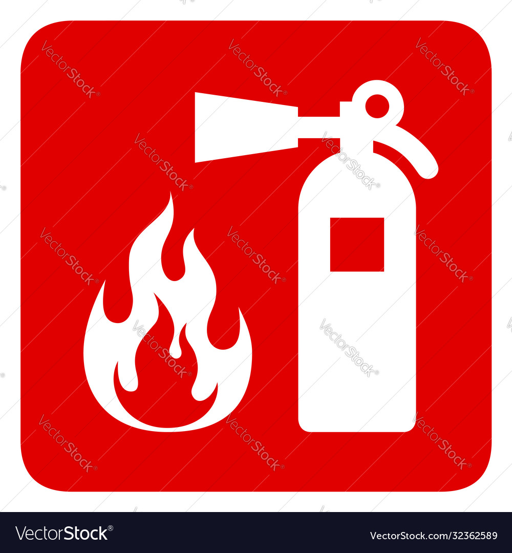 Fire security Royalty Free Vector Image - VectorStock