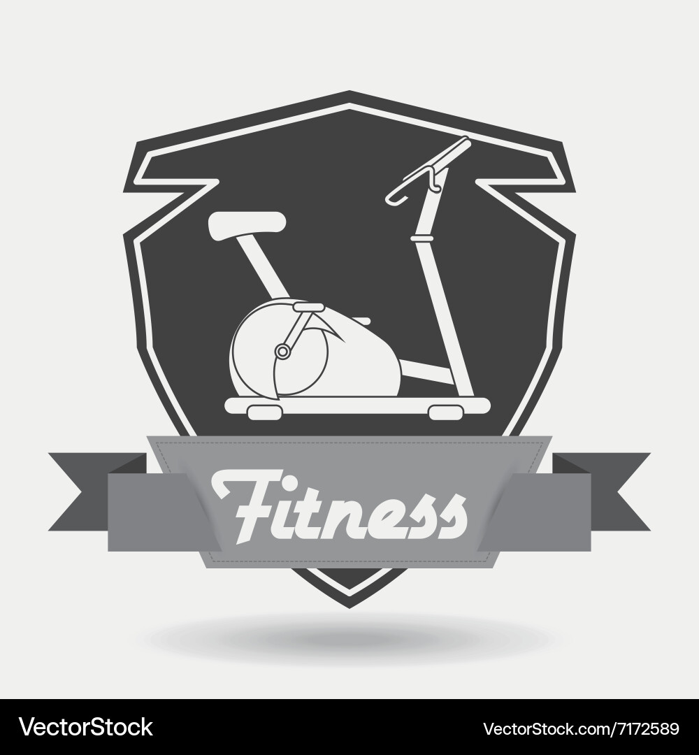 Fitness club design Royalty Free Vector Image - VectorStock