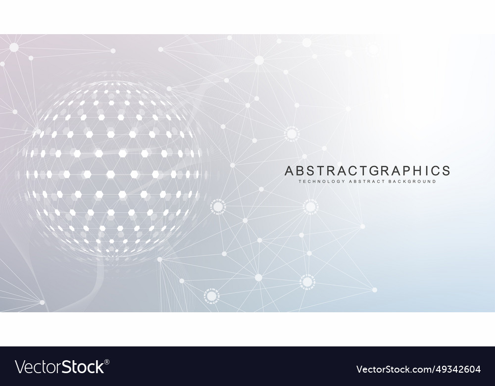 Quantum computing processing artificial Royalty Free Vector