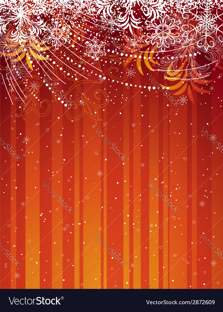 Red grunge christmas background Royalty Free Vector Image