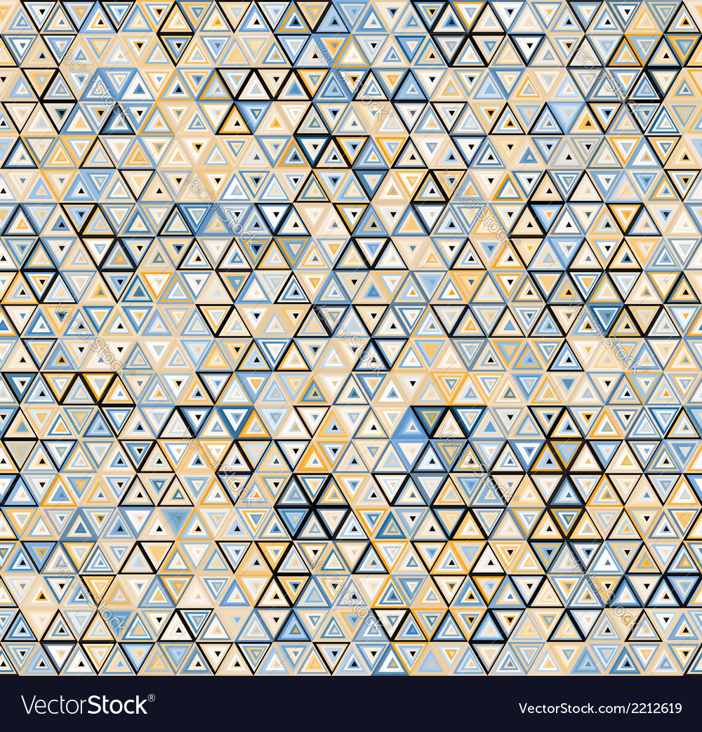 Abstract triangular seamless pattern Royalty Free Vector