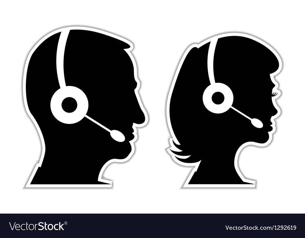 Call centre Royalty Free Vector Image - VectorStock
