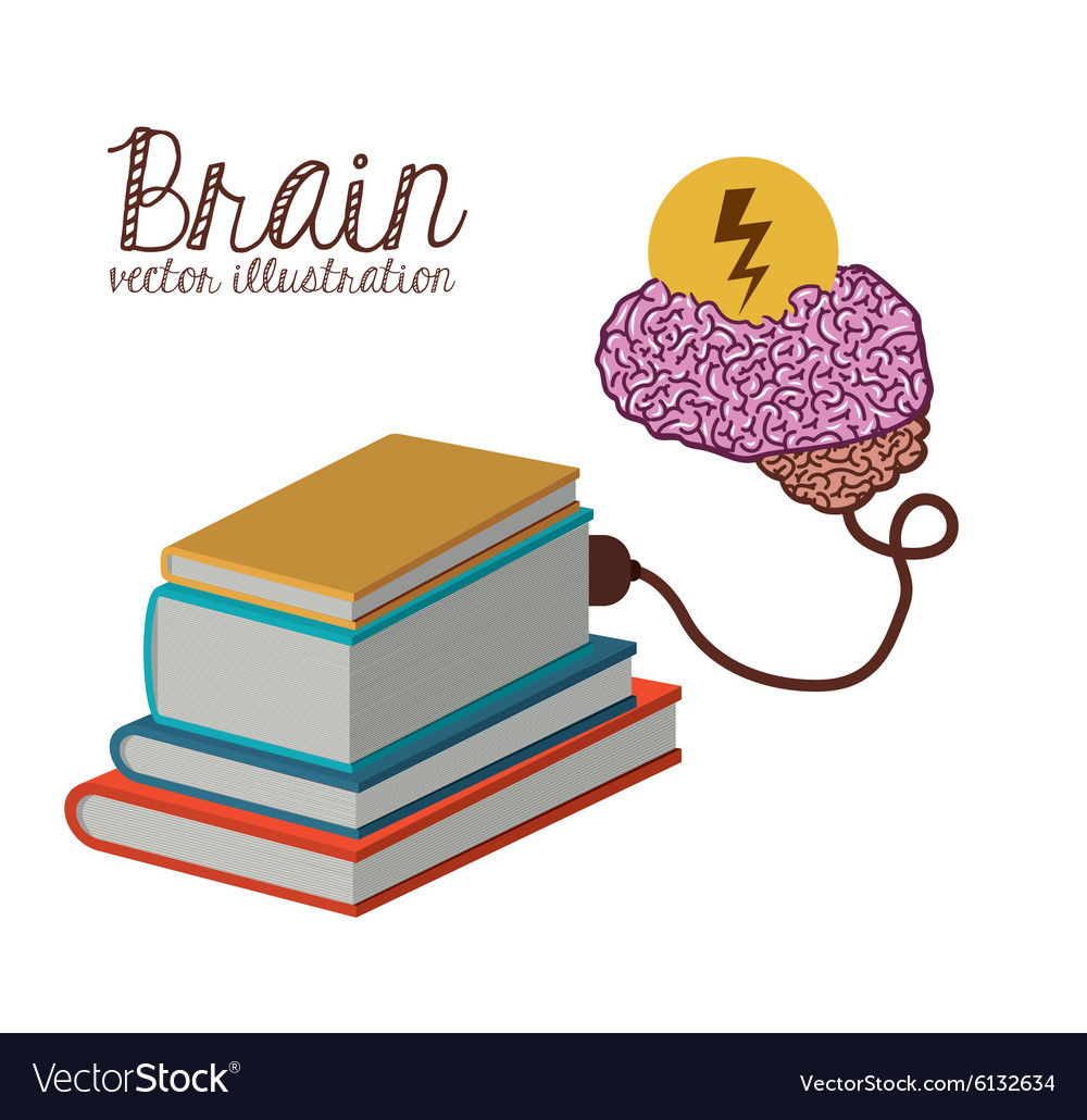 Brain design Royalty Free Vector Image - VectorStock
