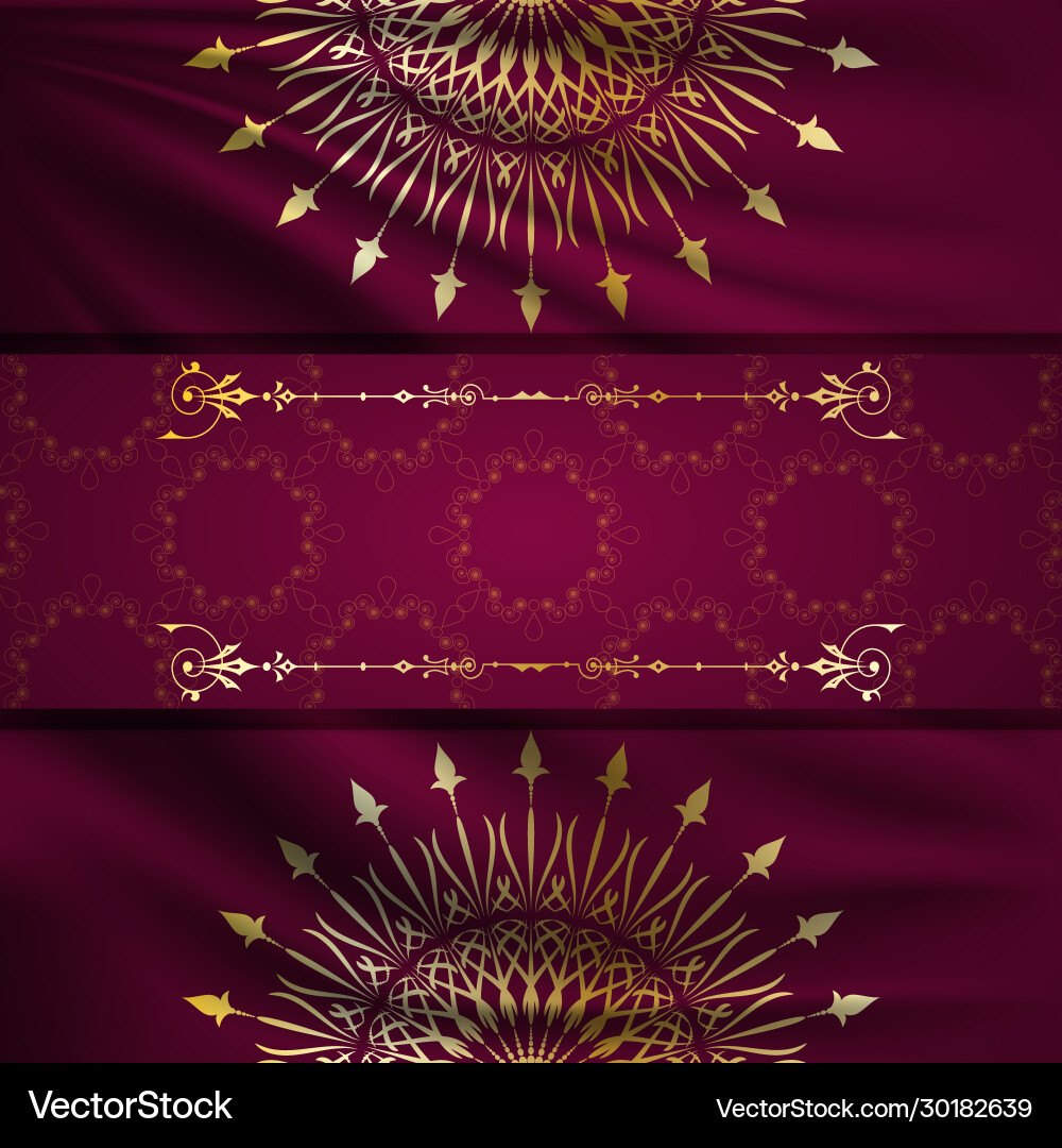 Wallpaper pattern background ornamental graphic Vector Image