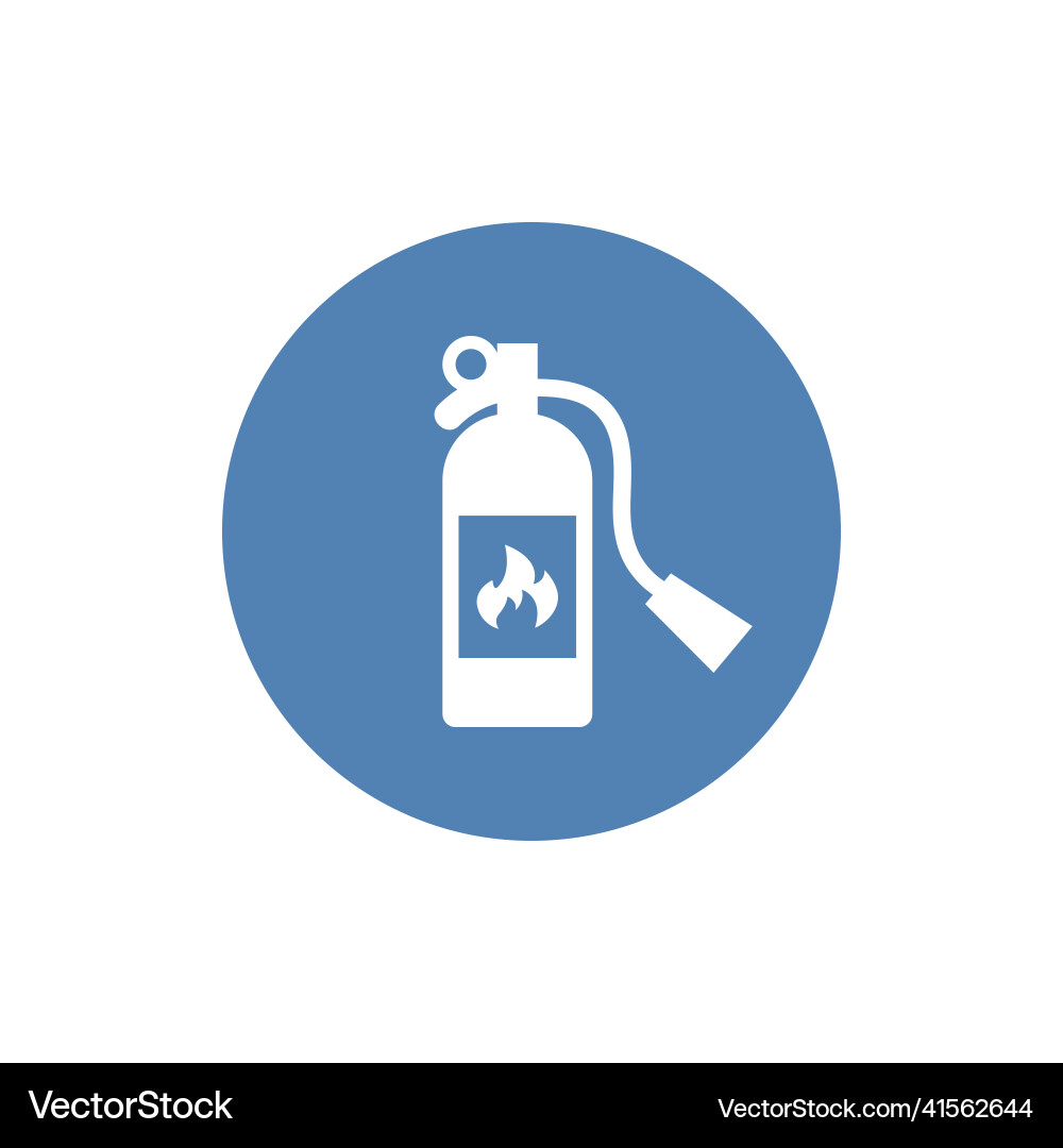 Fire extinguisher icon design template isolated Vector Image