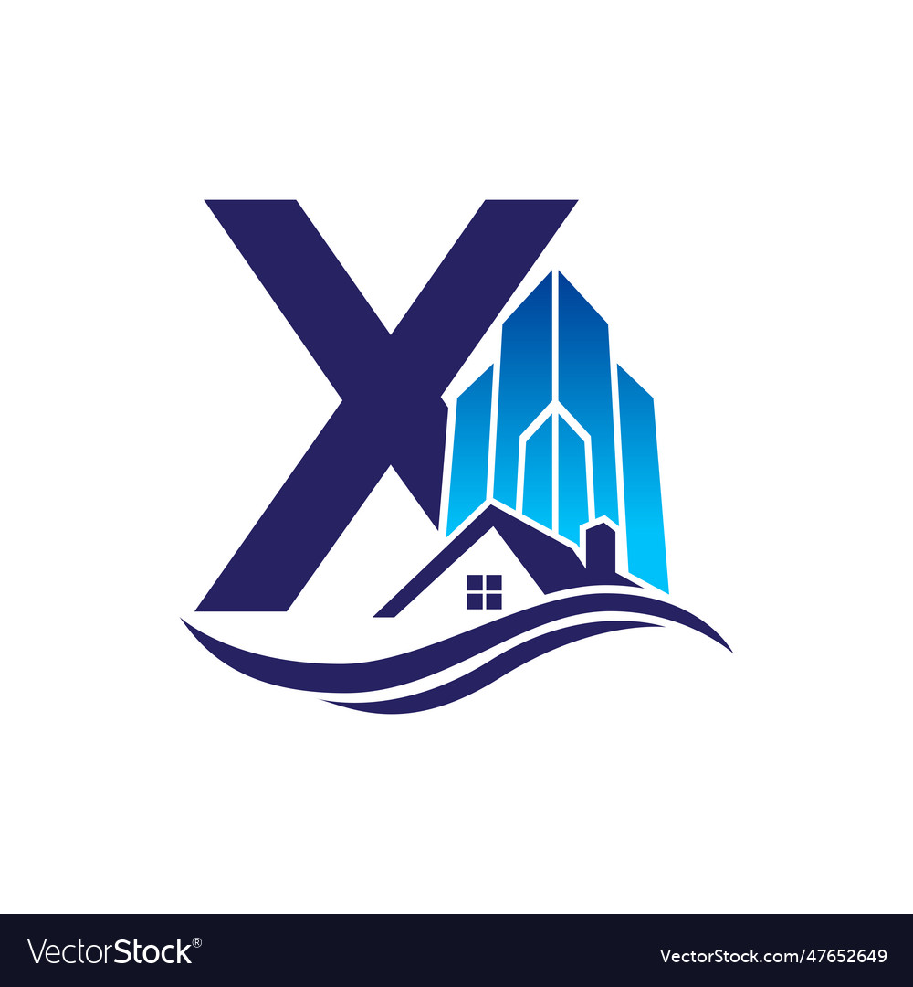 Letter x logo template colorful Royalty Free Vector Image Letter x logo template colorful Royalty Free Vector Image