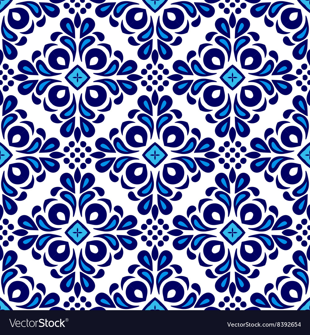 Abstract seamless pattern for fabric Royalty Free Vector