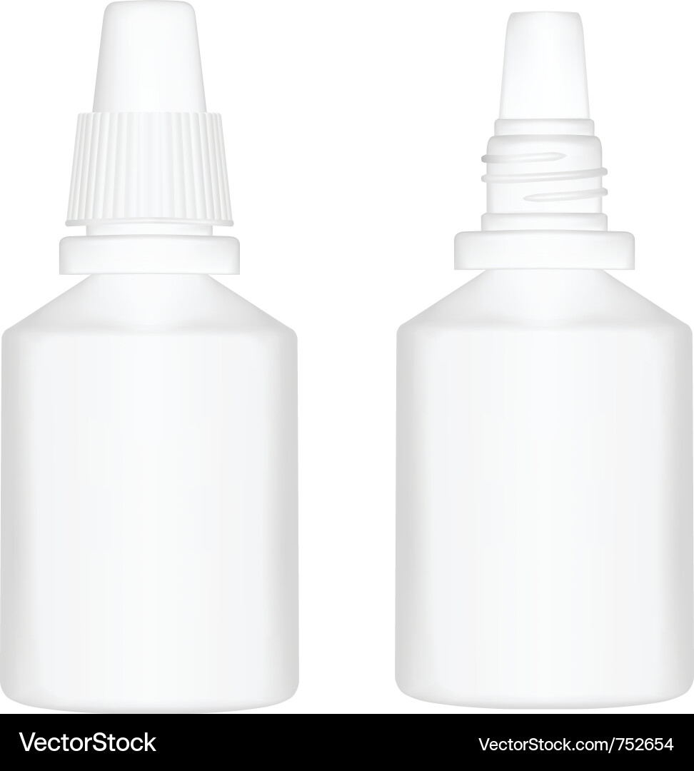 Bottle drop Royalty Free Vector Image - VectorStock
