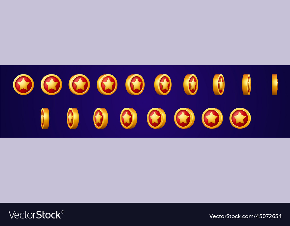 Circle badge with star turn around Royalty Free Vector Image Circle badge with star turn around Royalty Free Vector Image