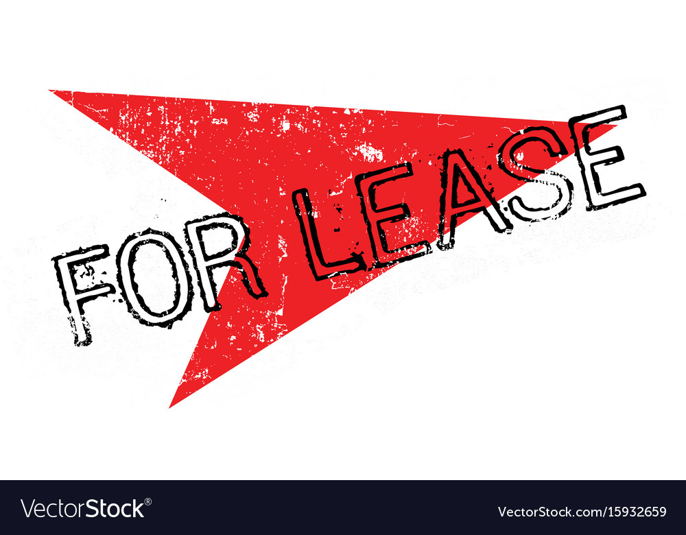 For Lease Rubber Stamp Royalty Free Vector Image