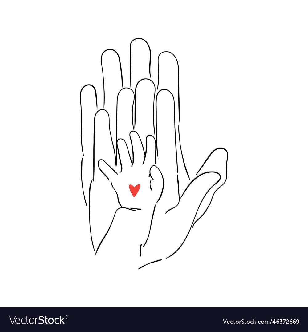 Parenthood Royalty Free Vector Image - VectorStock Parenthood Royalty Free Vector Image - VectorStock