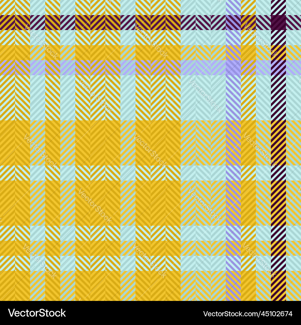 Tartan textile seamless plaid fabric texture Vector Image