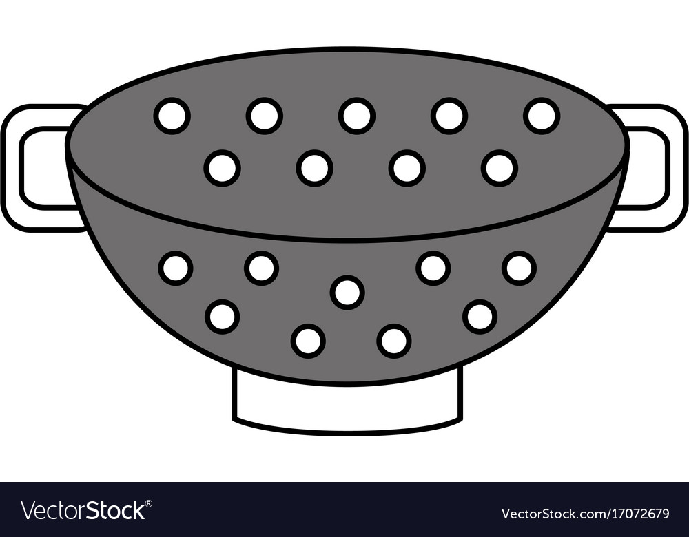 Colander Royalty Free Vector Image - VectorStock