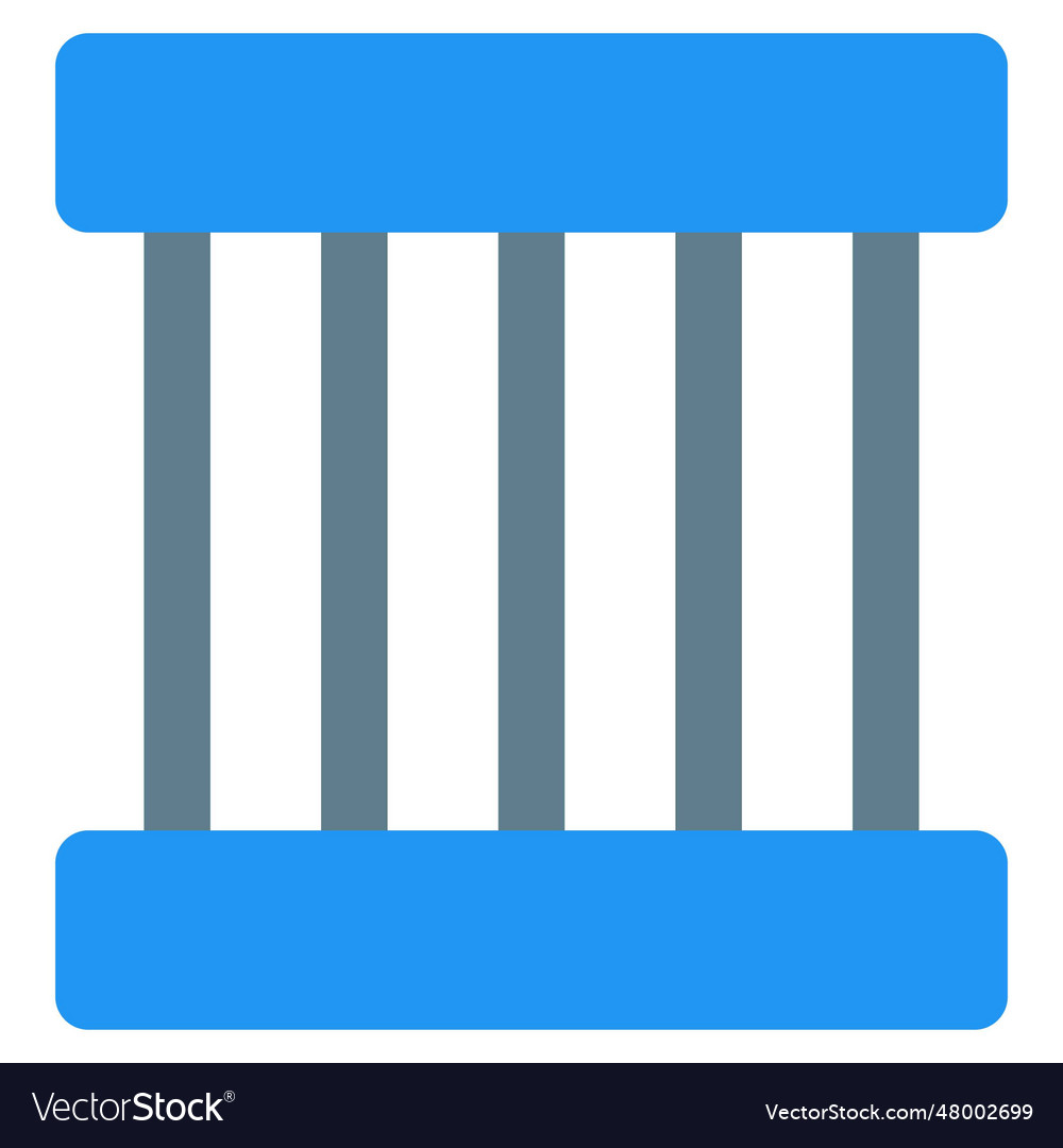 Jail a place for keeping prisoners Royalty Free Vector Image Jail a place for keeping prisoners Royalty Free Vector Image