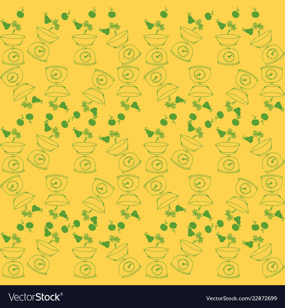 Retro object patterns for making seamless Vector Image