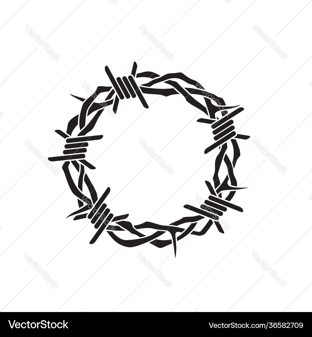 Thorn crown icon Royalty Free Vector Image - VectorStock