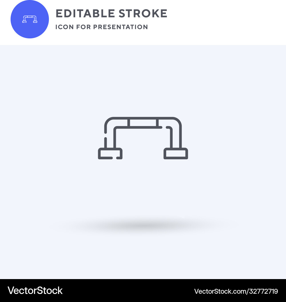 Grip icon filled flat sign solid Royalty Free Vector Image