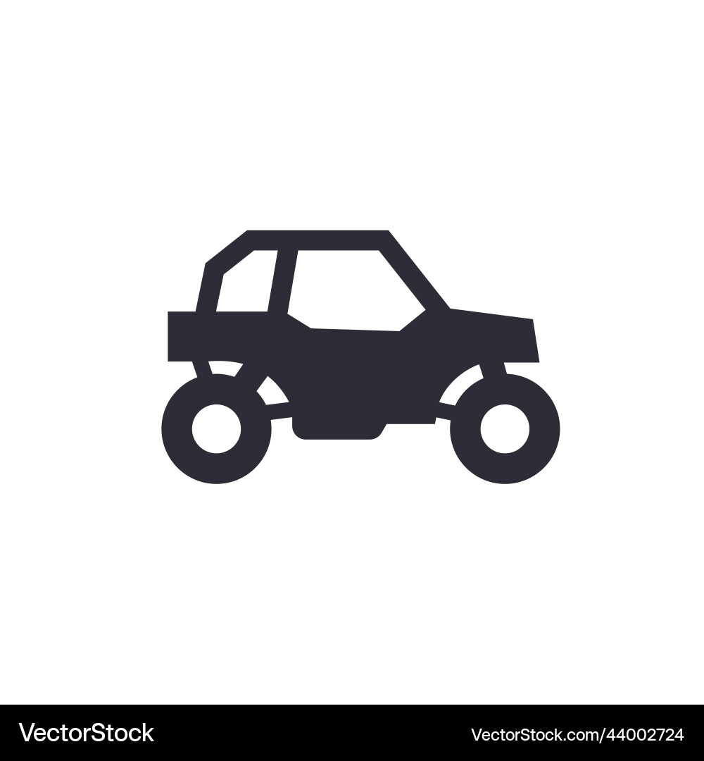 Utv icon buggy car Royalty Free Vector Image - VectorStock