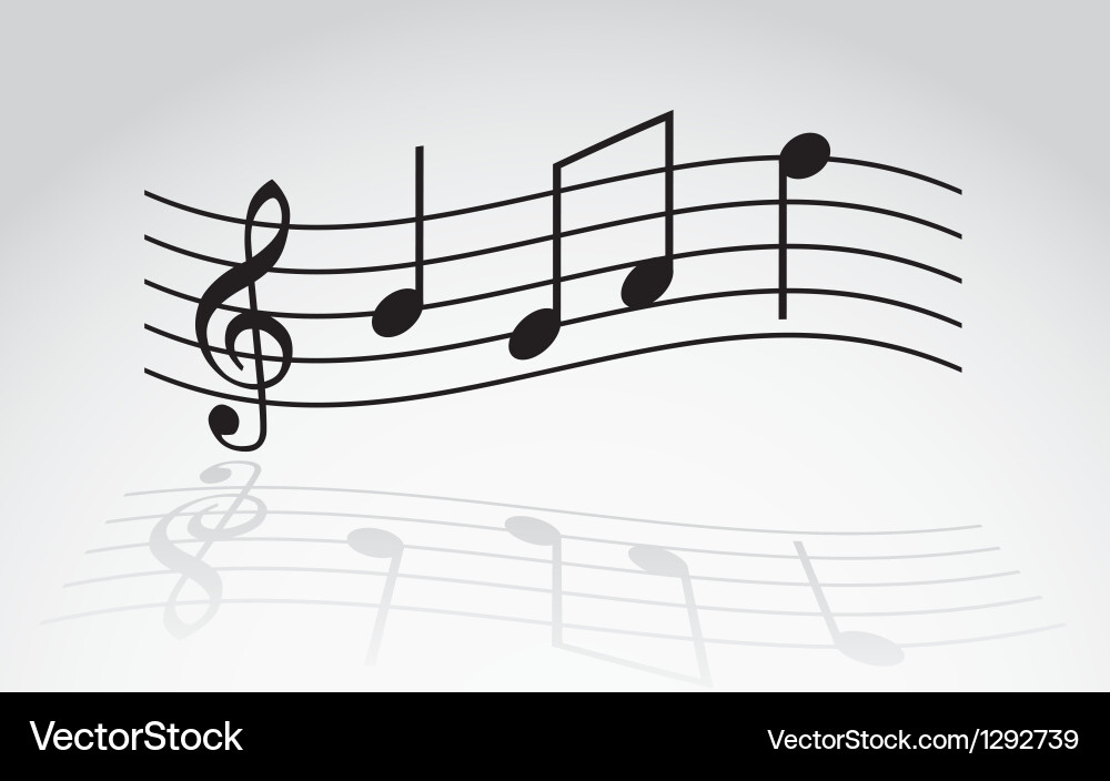 Music notes Royalty Free Vector Image - VectorStock