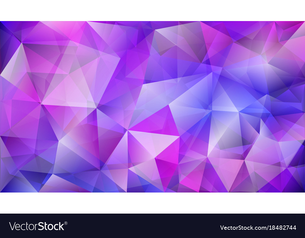 Abstract low polygonal background of triangles Vector Image Abstract low polygonal background of triangles Vector Image