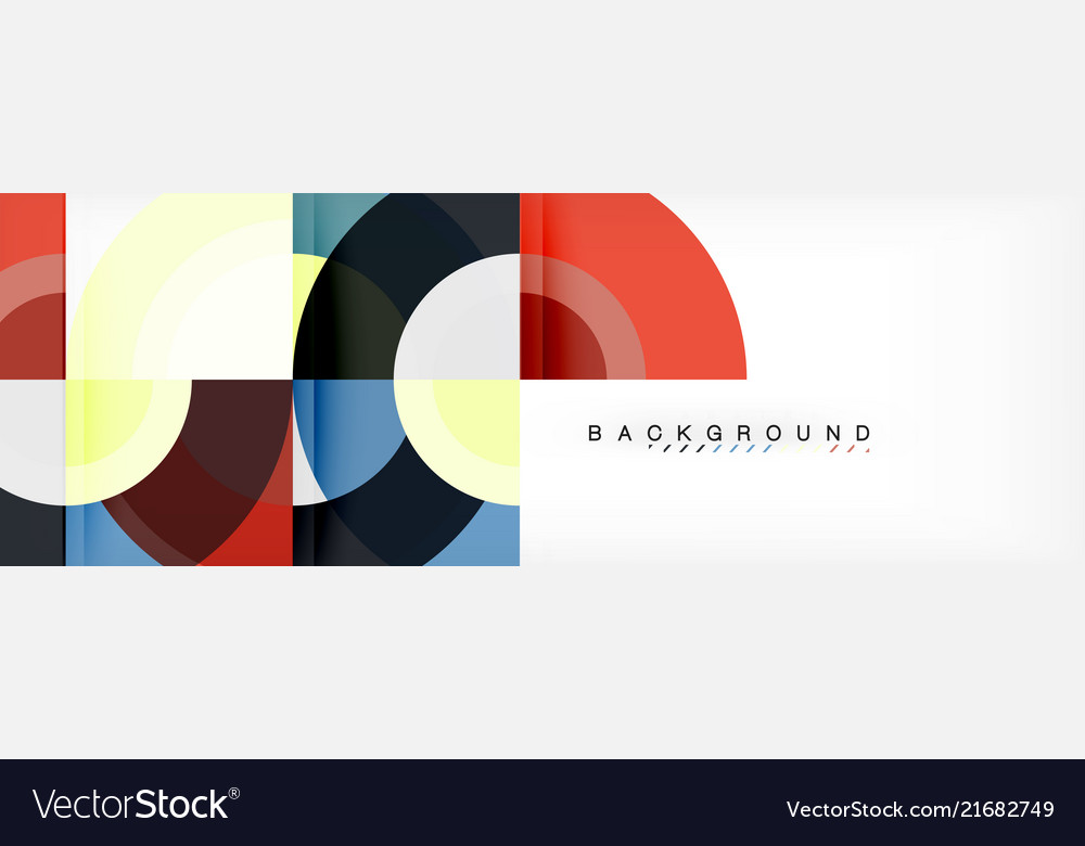 Circular abstract background Royalty Free Vector Image