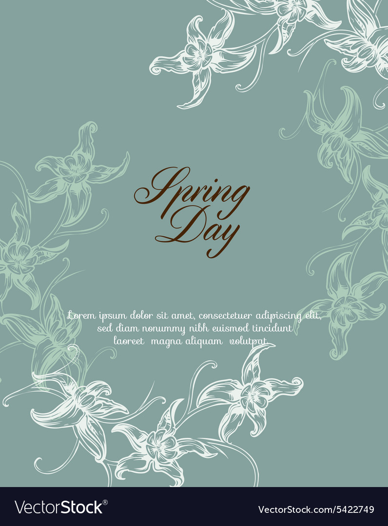 Spring Royalty Free Vector Image - VectorStock