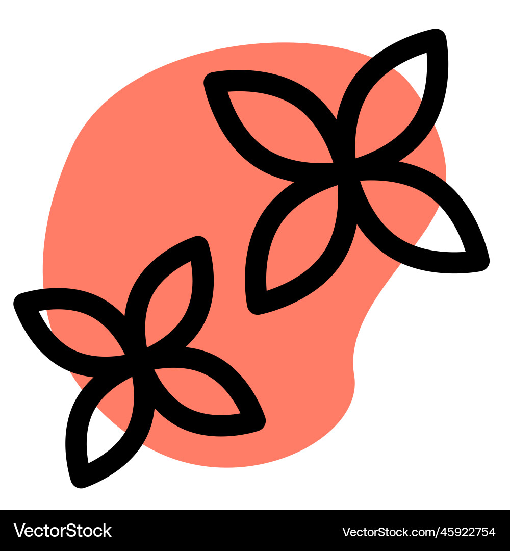 Youtiao doughnut outline icon Royalty Free Vector Image