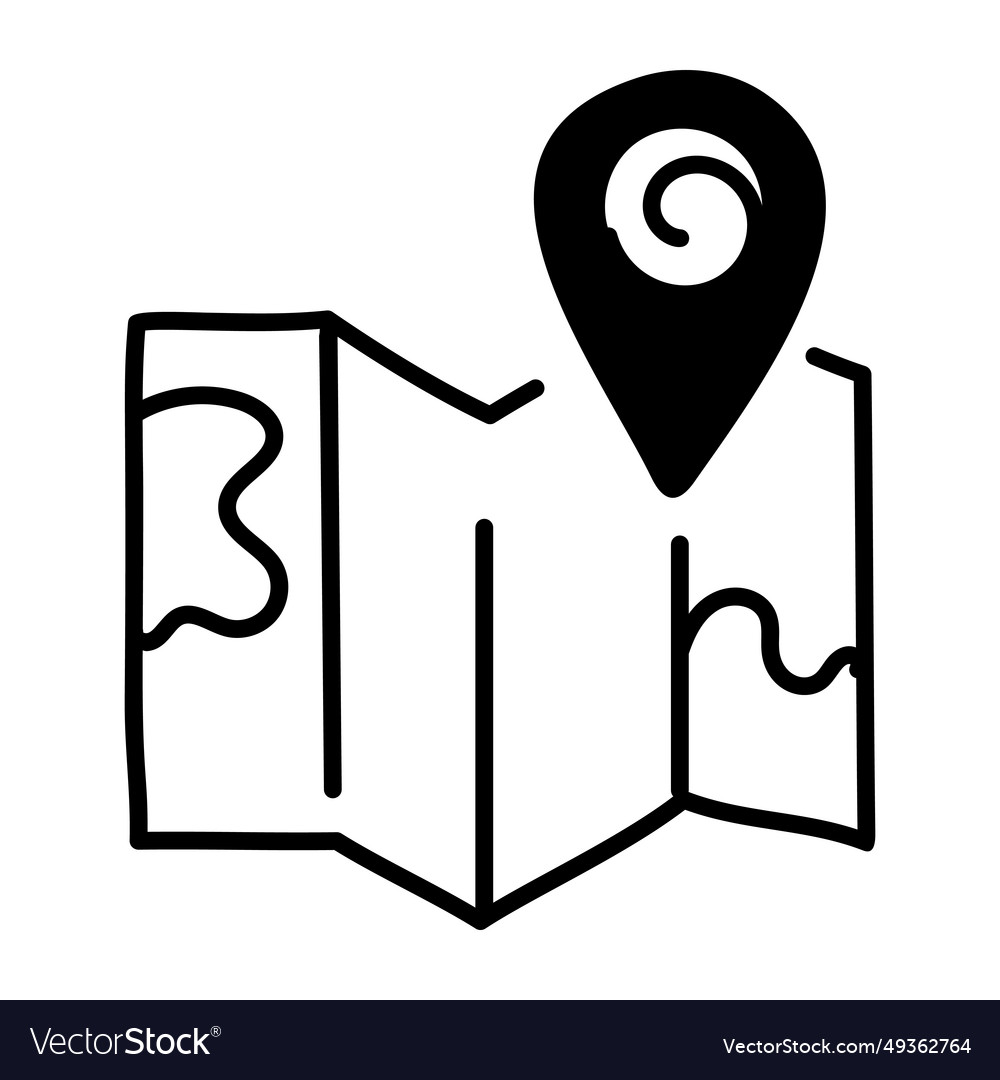 Location map Royalty Free Vector Image - VectorStock