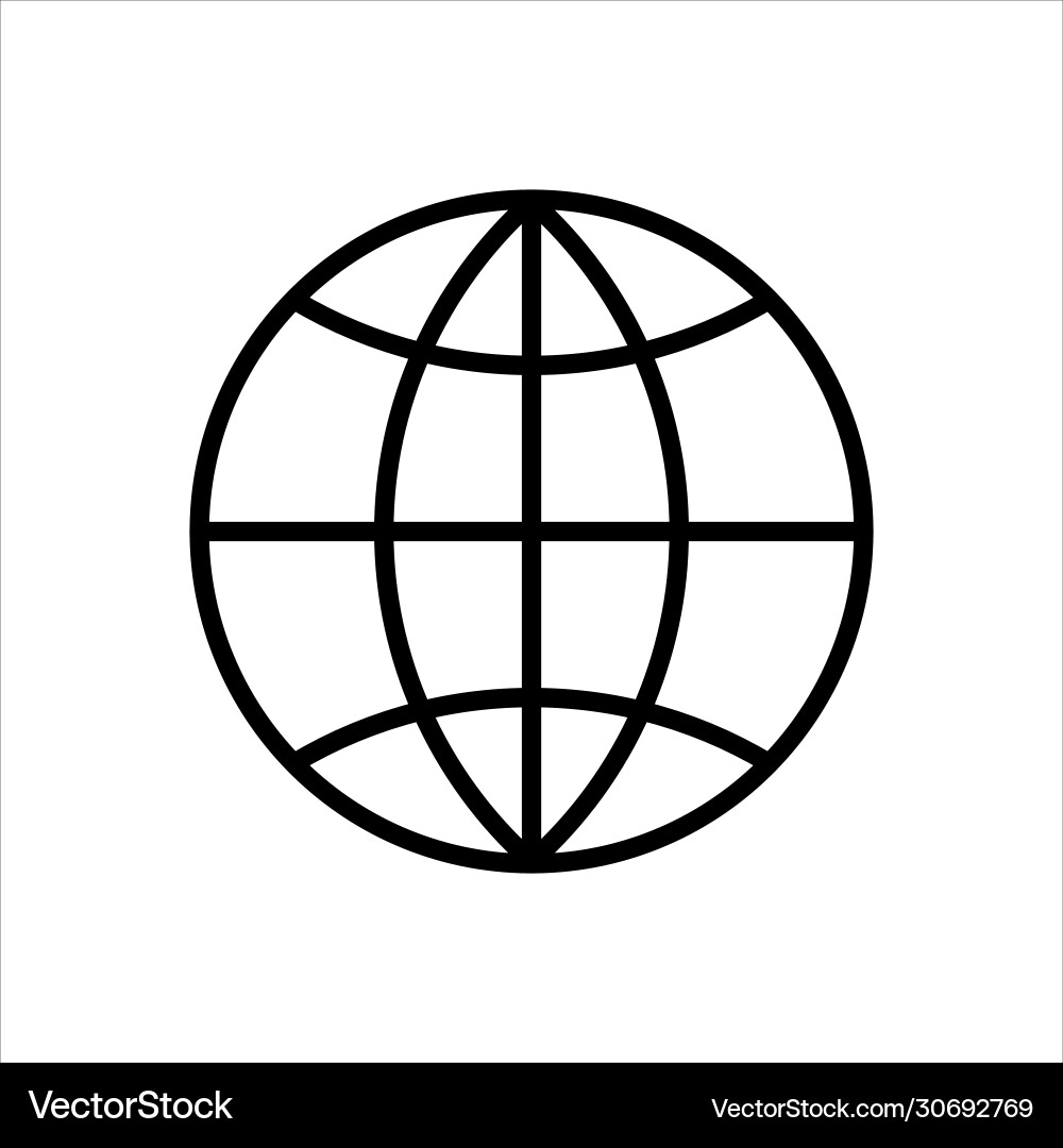 Globe Royalty Free Vector Image - VectorStock