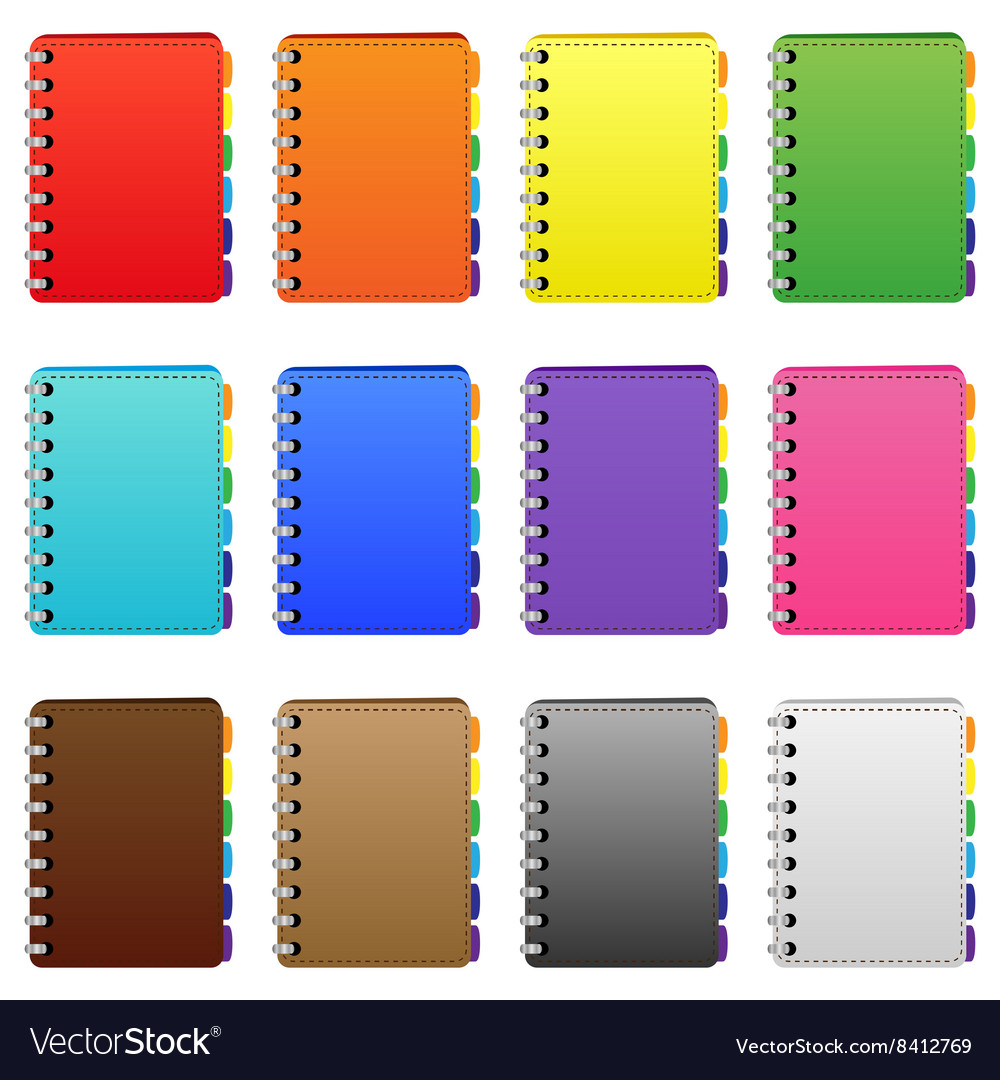 Notebook Royalty Free Vector Image - VectorStock