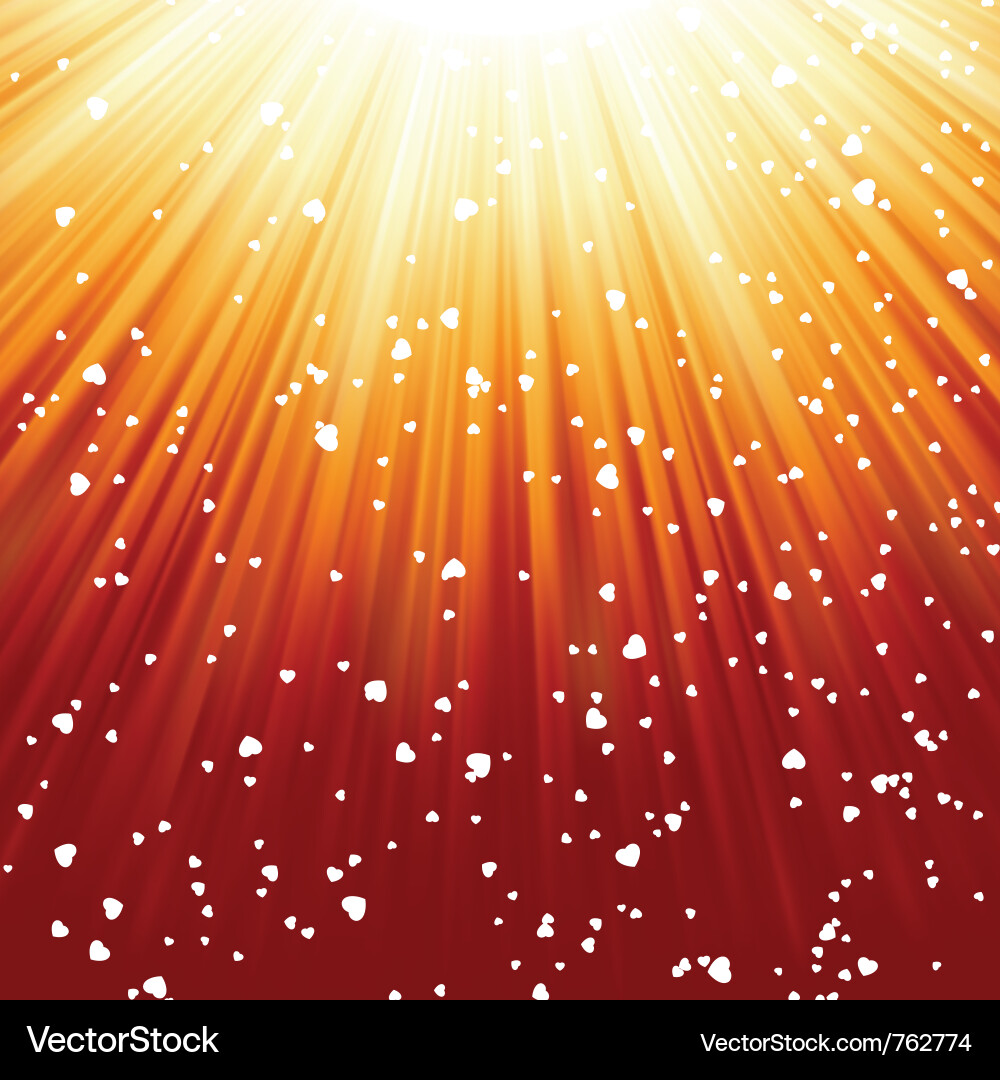 Little hearts floating Royalty Free Vector Image