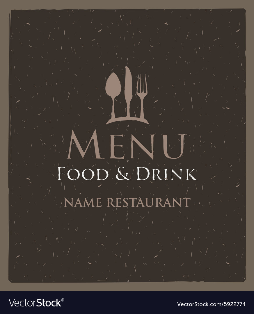 Menu Royalty Free Vector Image - VectorStock