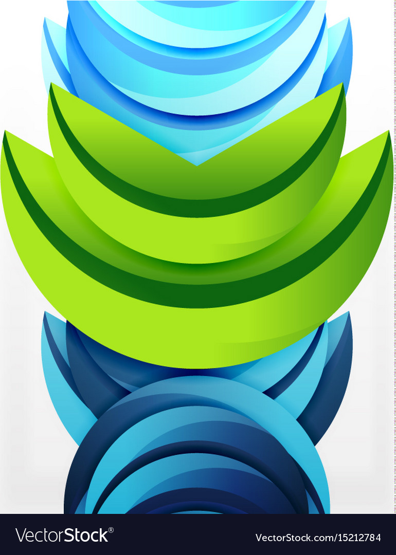3d wave design Royalty Free Vector Image - VectorStock