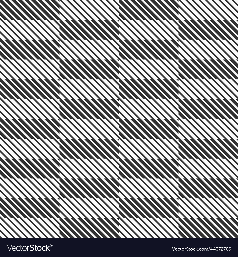 Abstract seamless pattern striped rectangles Vector Image