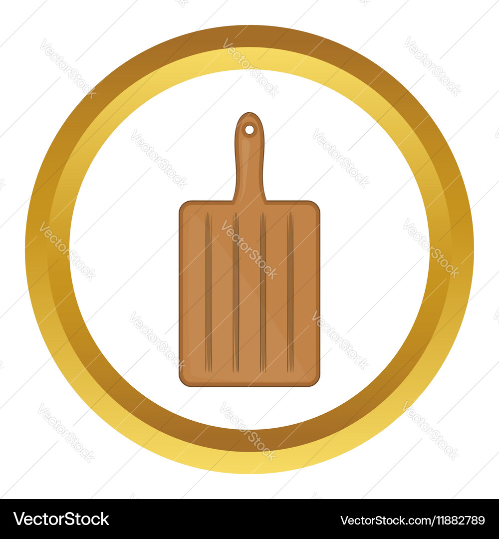 Cutting board icon Royalty Free Vector Image - VectorStock
