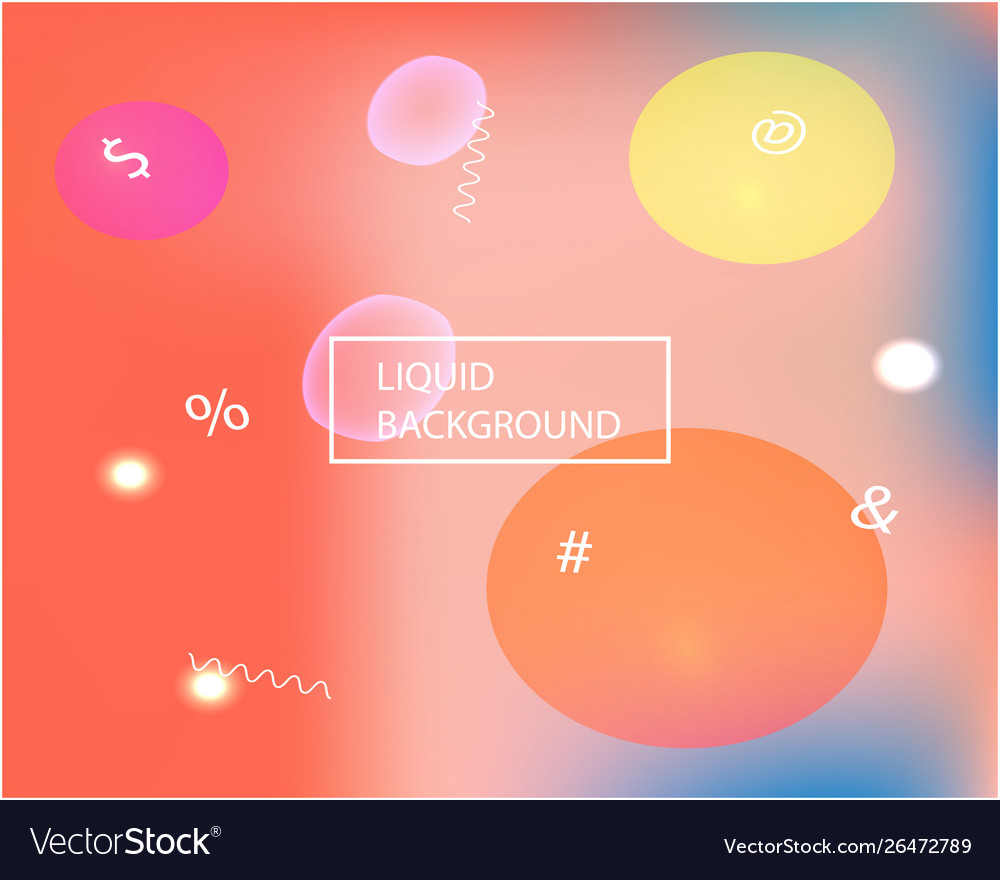 Magic backdrop from blurry patterns Royalty Free Vector