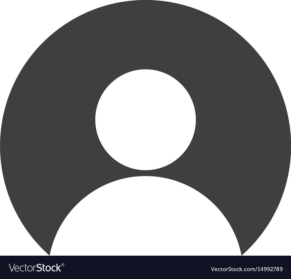 User Account Flat Icon Royalty Free Vector Image