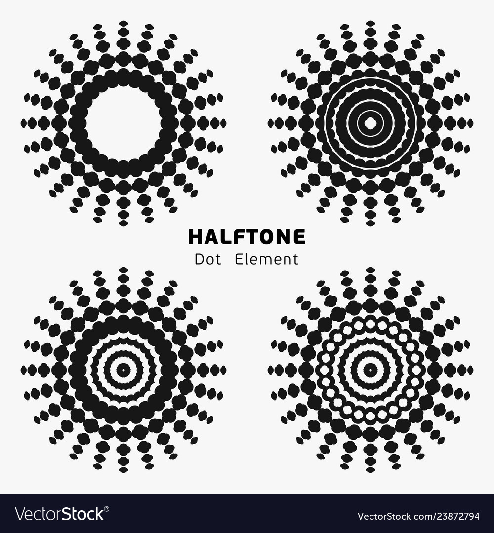 Abstract circular 0030 Royalty Free Vector Image