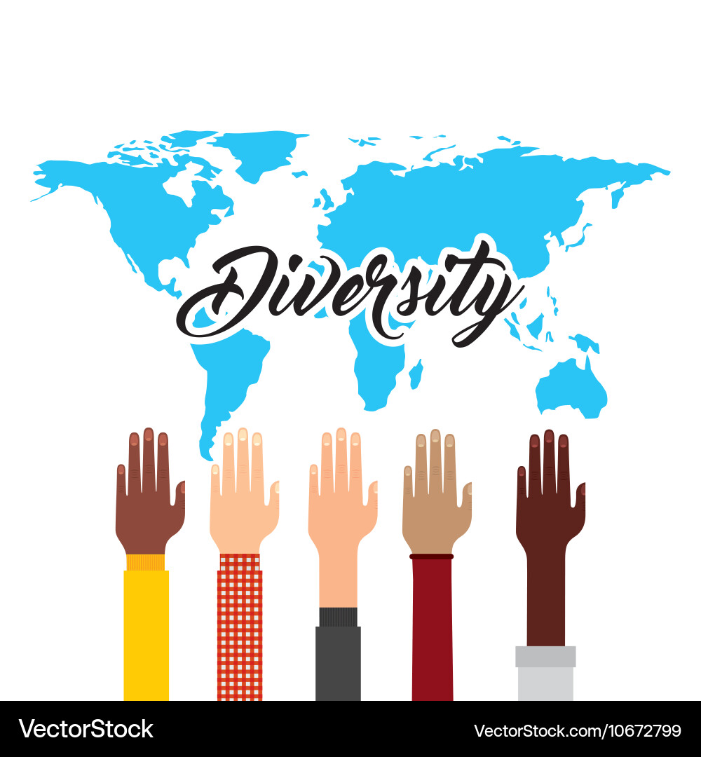 Diversity of world cultures Royalty Free Vector Image