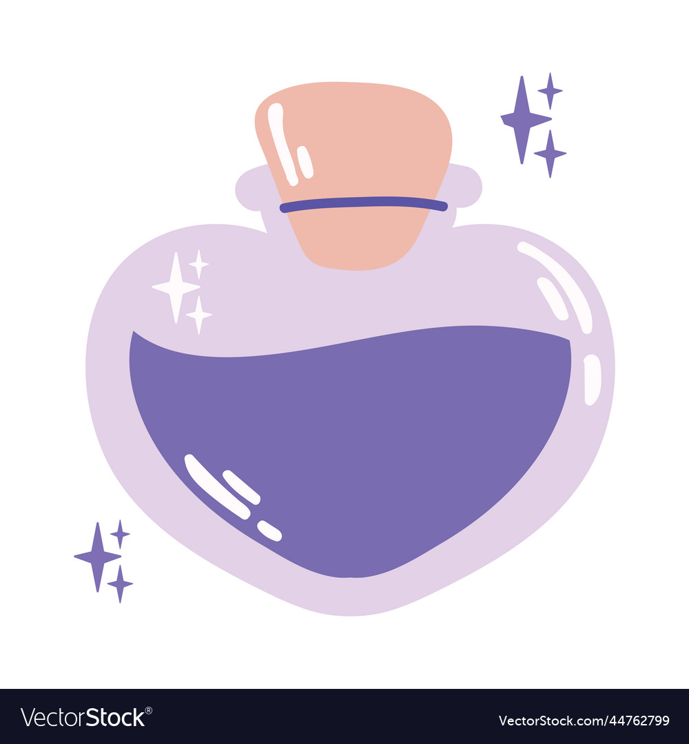 Elixir bottle esoteric Royalty Free Vector Image