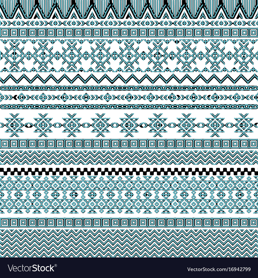 Ethnic seamless pattern Royalty Free Vector Image