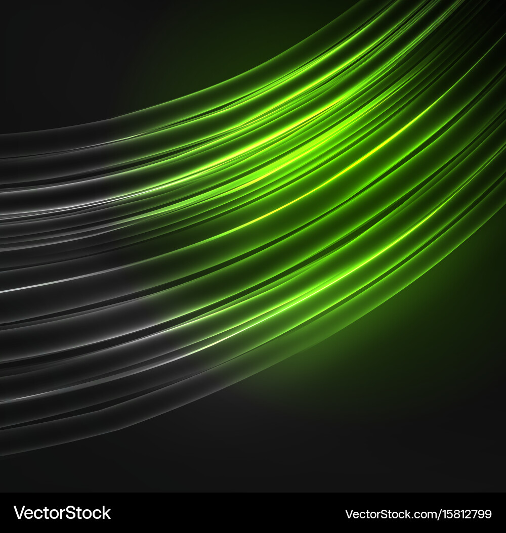 Glowing futuristic lines Royalty Free Vector Image