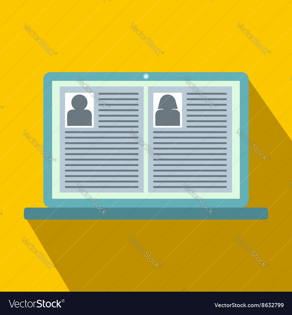 Job candidates icon in simple style Royalty Free Vector Job candidates icon in simple style Royalty Free Vector