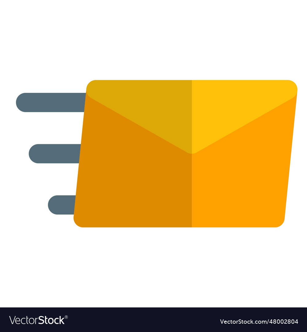 Mail a mode of delivering message Royalty Free Vector Image