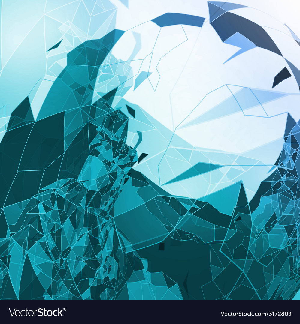 Abstract geometric Royalty Free Vector Image - VectorStock
